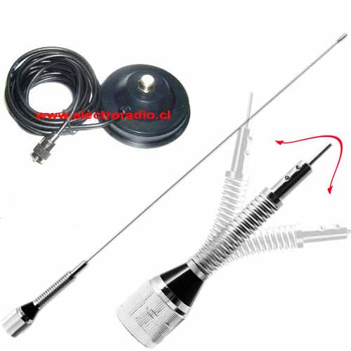 ANTENA MOVIL M150-GSA II CON MAGNETICO – Electroradio